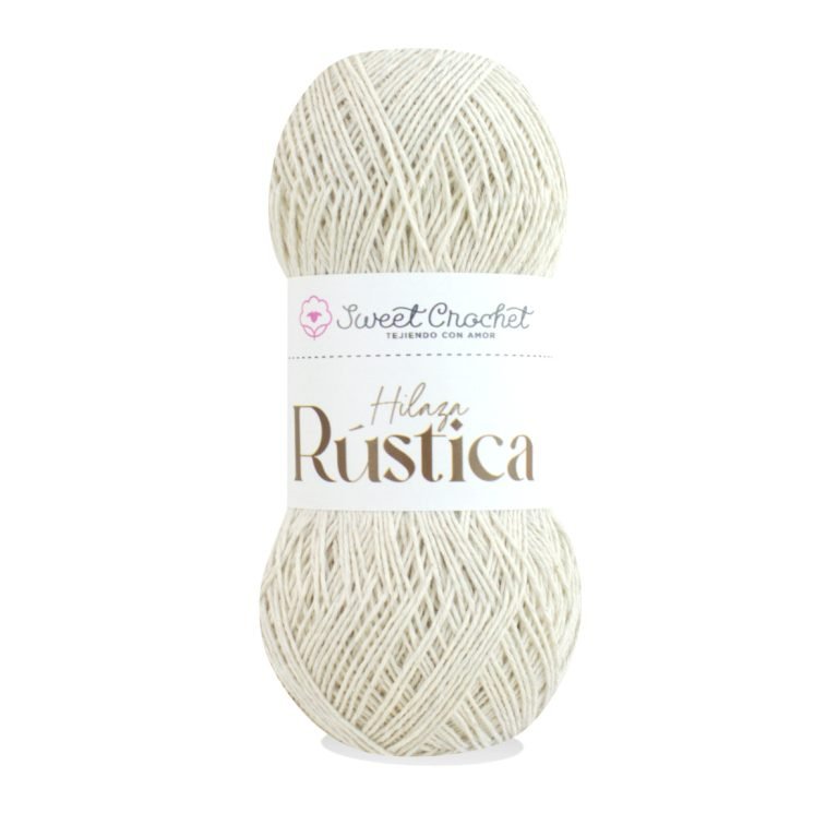 Hilaza Rustica Avena - Estambres Sweet Crochet